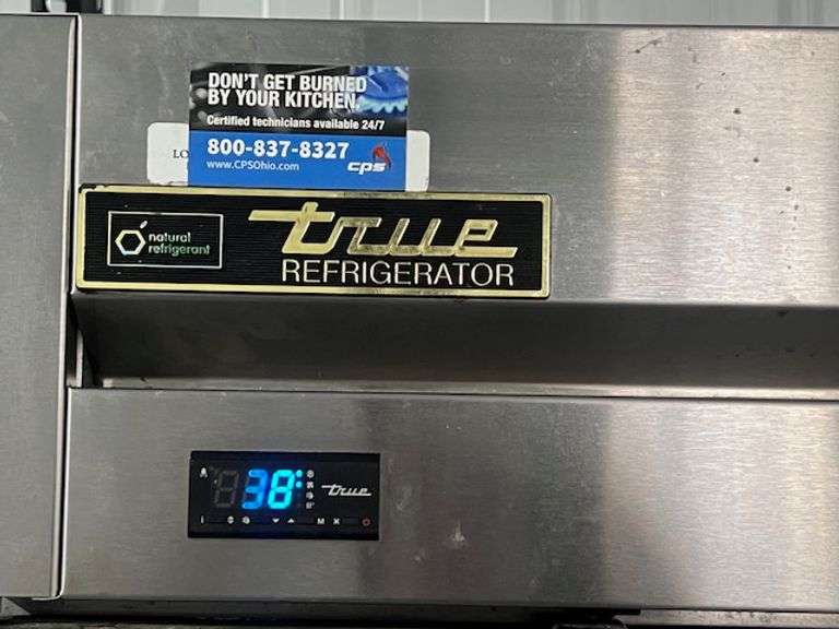 True T-23-HC Reach-in Solid Swing Door Refrigerator with Hydrocarbon ...