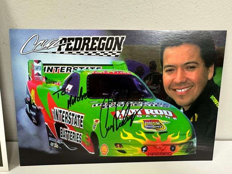 Autographed Photo of Cruz Pedregon - Auction Ohio