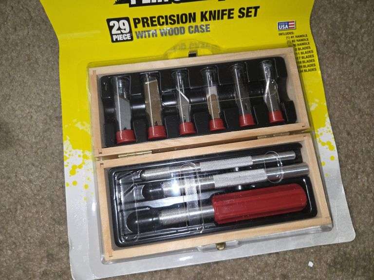 Precision knife set - Auction Ohio