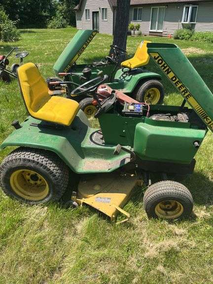 John Deere Lawn Tractor Model 314 Mutton with PTO and Mower Deck ...