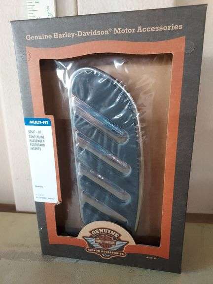 Genuine Harley Davidson 50537-07 Centerline Passenger Footboard Inserts ...