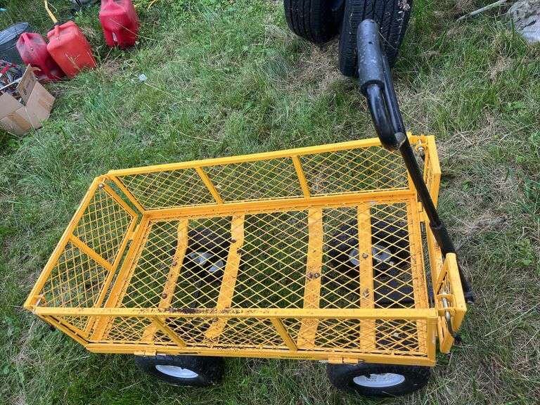 Yellow cart - Auction Ohio