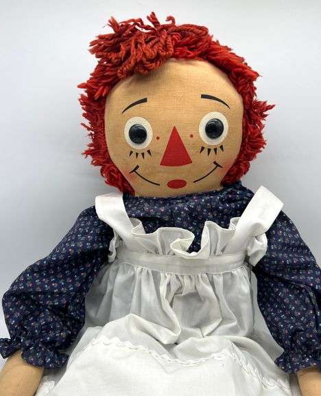 Vintage - Large Raggedy Ann Doll - Auction Ohio