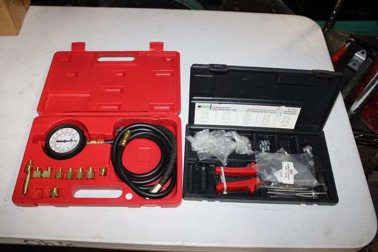 Klik Poly Nut Kit & Engine Oil Pressure Test Kit - Auction Ohio