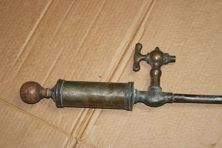 Brass Water Pump - Auction Ohio