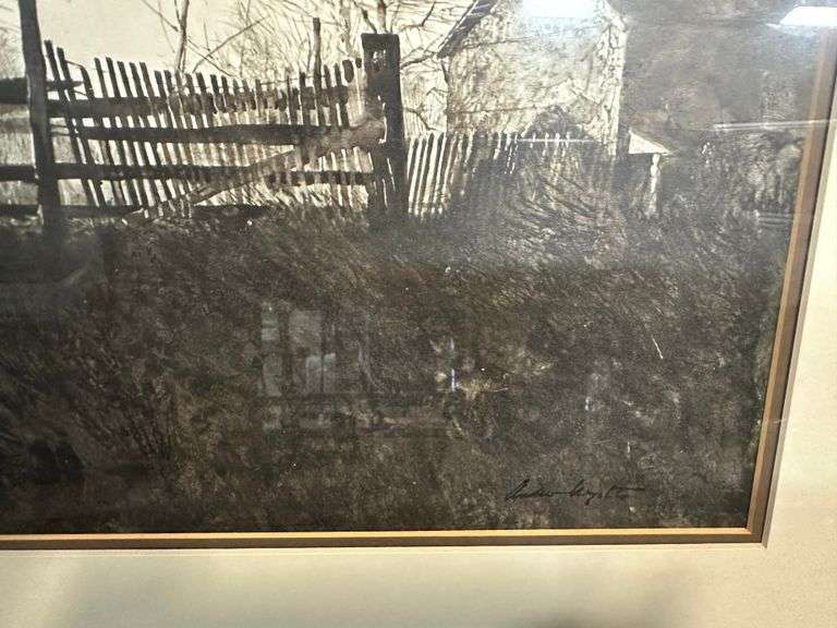 Andrew Wyeth Print "The Mill" - Auction Ohio