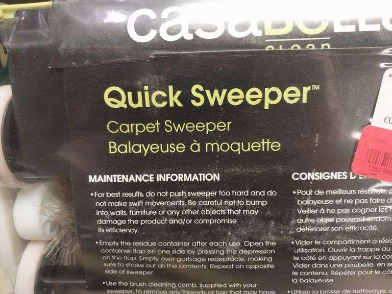Casabella Clean Quick Sweeper – New in Package - Auction Ohio
