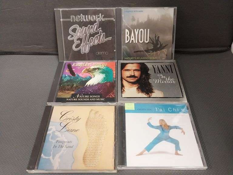 Lot of 6 Music CDs with Cases – Relaxation, Nature, and More - Auction Ohio