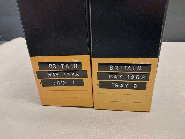 Two Britain 1988 Trays - Auction Ohio