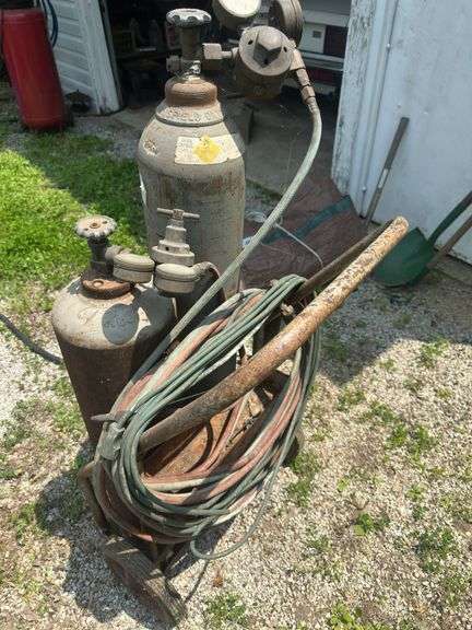 Torch Cart and Gages - Auction Ohio