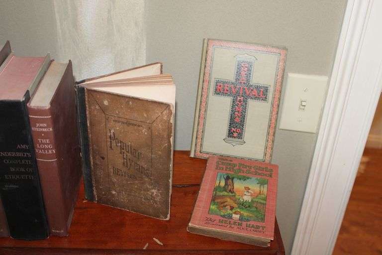 Antique Vintage Books Auction Ohio