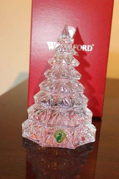 Waterford Crystal Christmas Tree - Auction Ohio