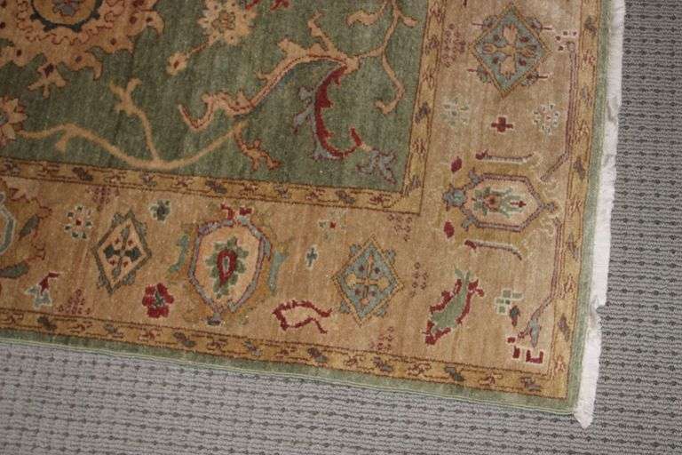 Sage Green Accent Rug - Auction Ohio