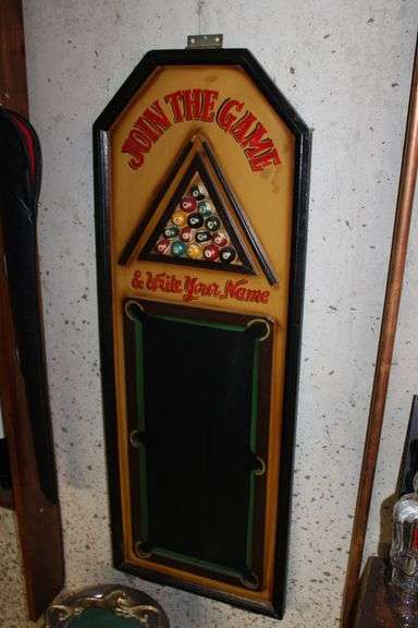 Join the Game Sign - Auction Ohio