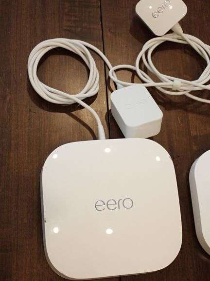 5pc eero Pro 6E AX5400 Wi-Fi 6E Tri-Band Gigabit 3-Piece Mesh System ...