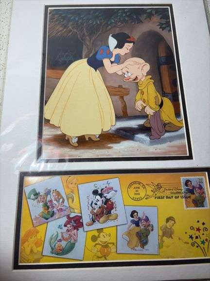 Disney Cell with First Day Cover - Auction Ohio