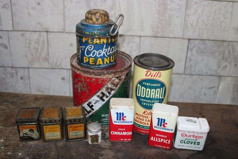 Vintage Tin Collection - Auction Ohio