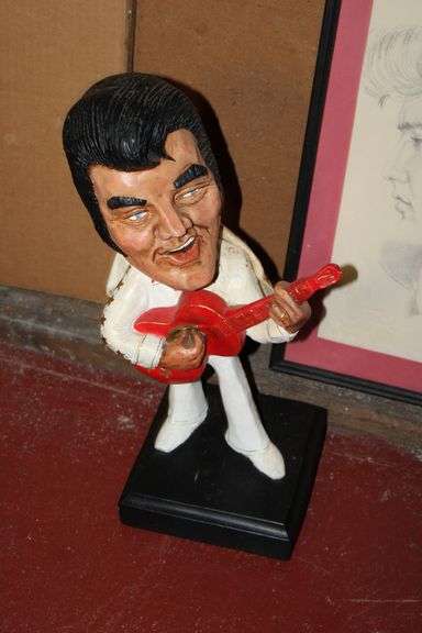 Elvis Figure & Sketch - Auction Ohio