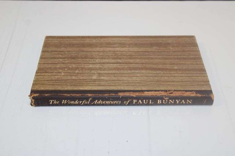 The Wonderful Adventures of Paul Bunyan by Louis Untermeyer - Auction Ohio