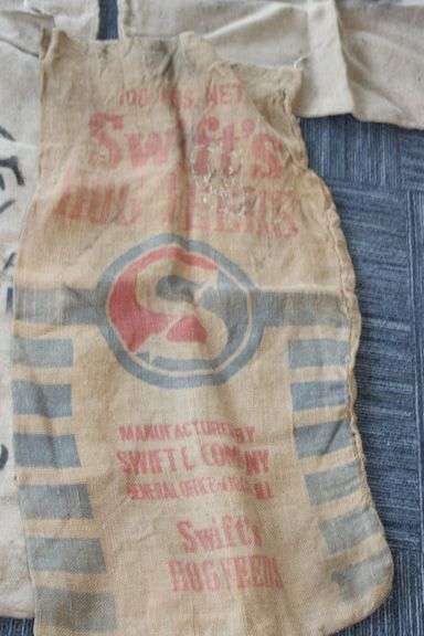 Vintage Decorative Feed Sacks - Auction Ohio