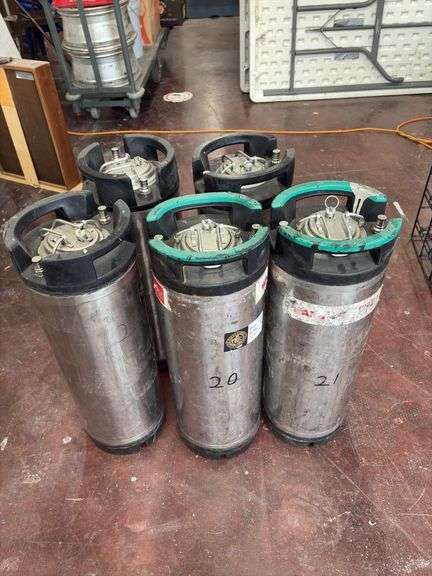 Five Mini Kegs - Auction Ohio
