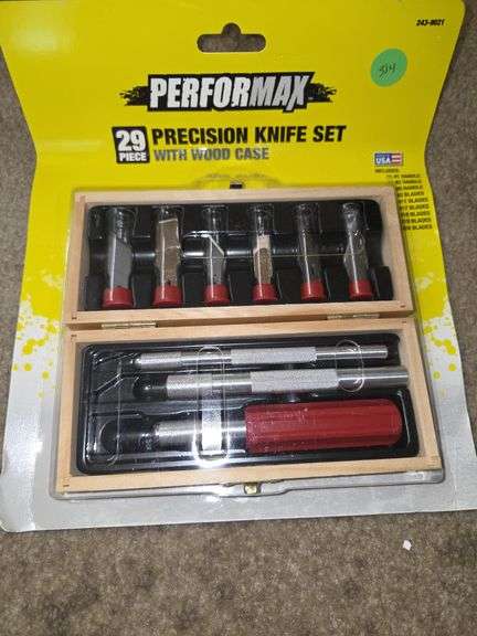 Precision knife set - Auction Ohio