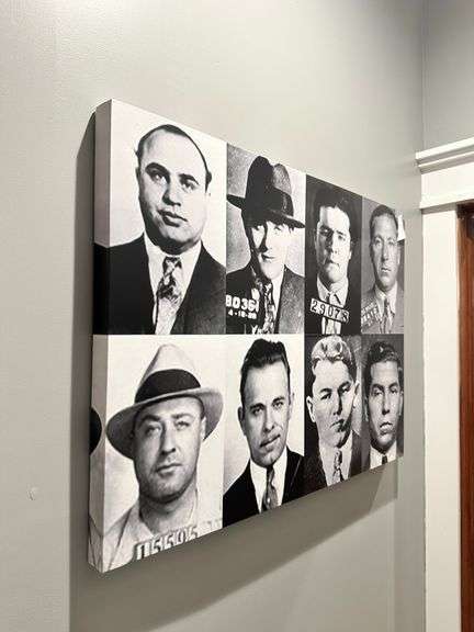 Mob Bosses Motivation Success Canvas Wall Art - Auction Ohio