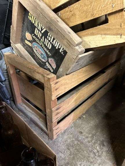 Primitive Display Crates - Auction Ohio