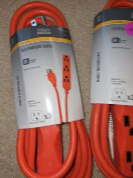 Electrical extension cords - Auction Ohio