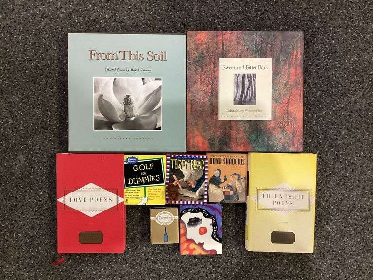 Poetry, Humor & Inspiration Mixed Book Lot - Auction Ohio