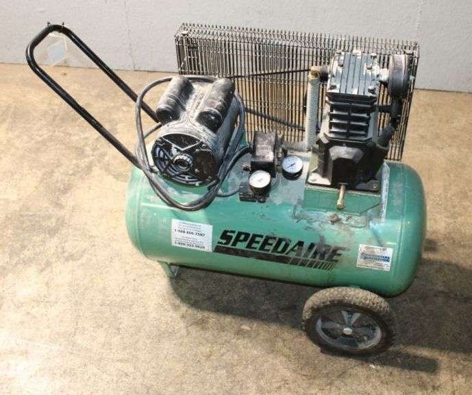 Speedaire 20-Gallon Air Compressor with Marathon Electric Motor ...