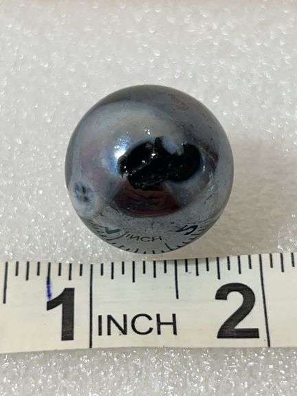 Patch & Ribbon Shooter Marble Minor Damage - Auction Ohio