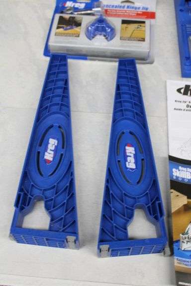 Kreg Jig Tools and Accessories, Including Concealed Hinge Jig, K4 ...