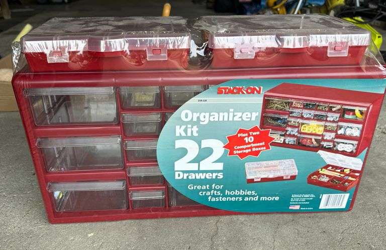 New - Stack-On Organizer - Auction Ohio