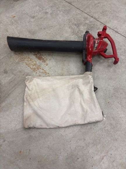 Toro UltraPlus Electric Leaf Blower/Vacuum with Bag - Auction Ohio