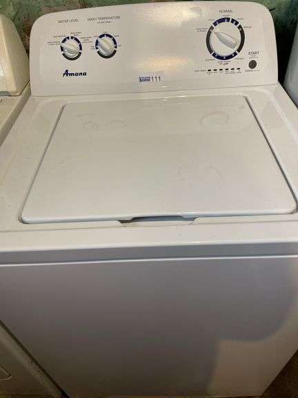 Amana Top Load Washing Machine. About 2 years old - Auction Ohio