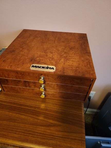 Madeira Thread Treasure Chest 3 Drawer Organizer Full 14.5"X14"X6 ...