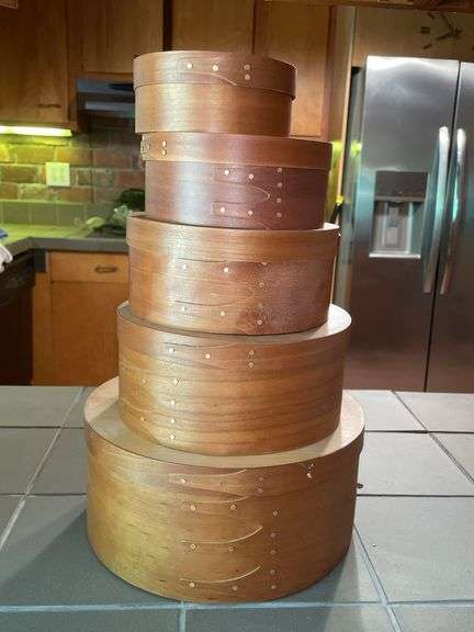 Shaker Style Boxes - Auction Ohio