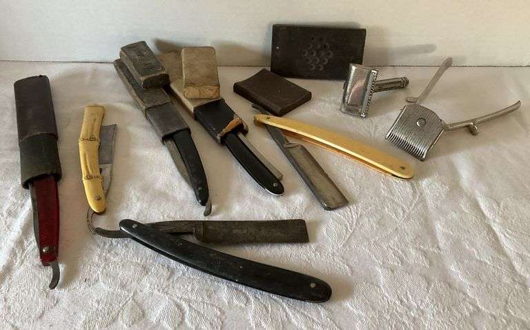 Antique Shaving Equipment and Pocket Knives - Auction Ohio