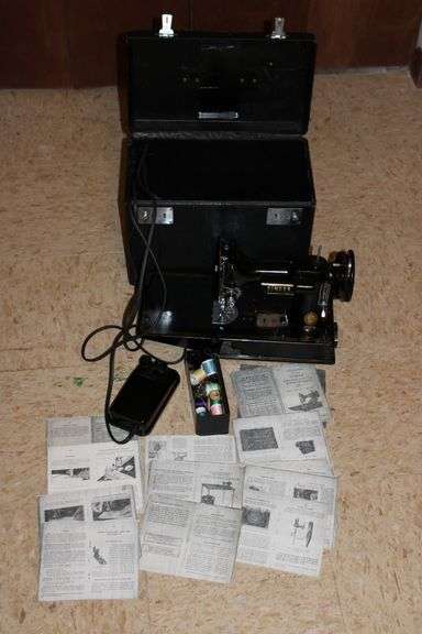 Singer Sewing Machine Auction Ohio