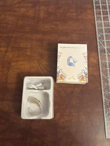 Super Hearing Device - Rechargeable Hearing Amplifier - Auction Ohio