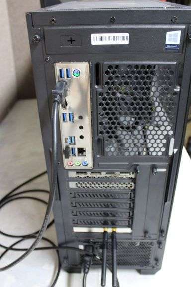 PowerSpec G706 Desktop PC with AMD Ryzen 7 and AOC CQ32G1 32-Inch ...