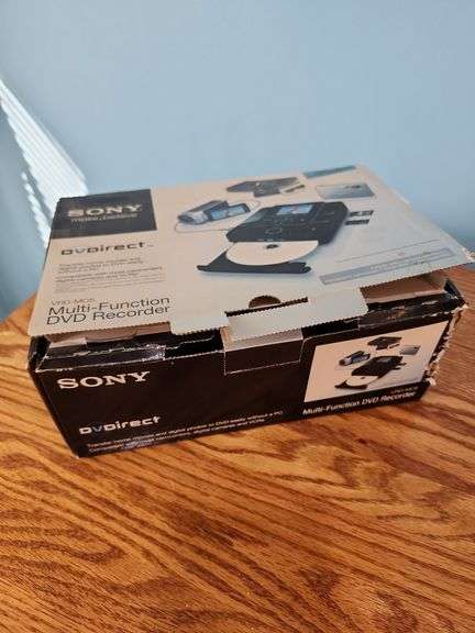 Sony Multi-Function DVD Recorder W/Box - Auction Ohio