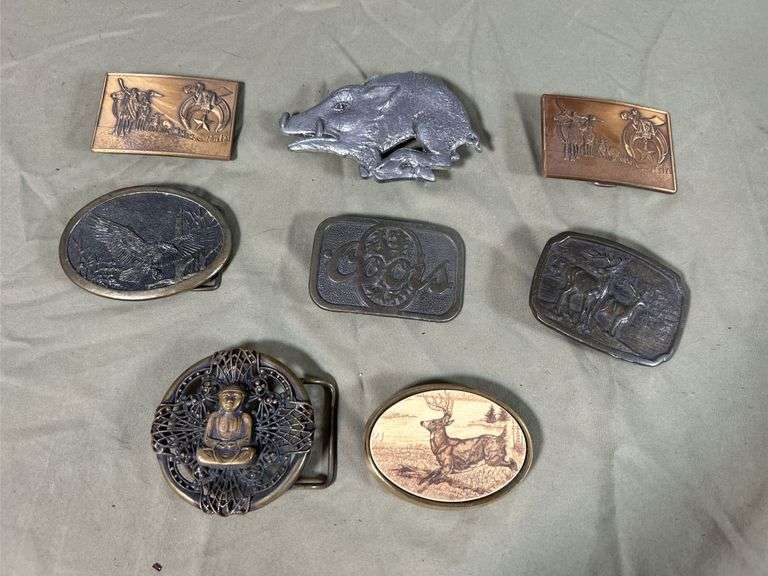 Vintage Belt Buckles - Auction Ohio