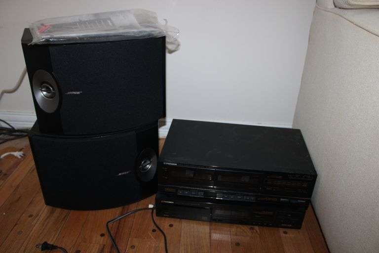 Pioneer Stereo & Bose Speakers - Auction Ohio