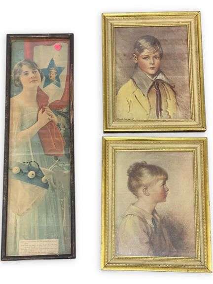 FRAMED PRINTS BY SYDNEY BELL AND ARTHUR GARRETT. - Auction Ohio