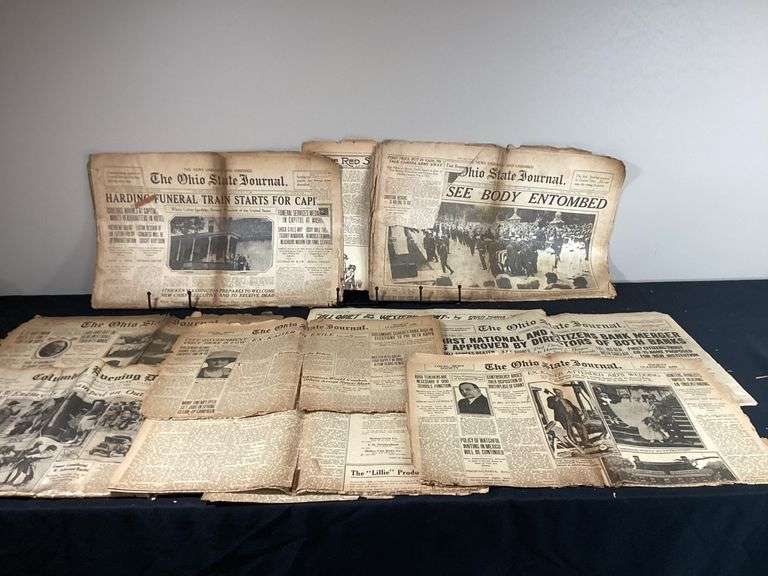 Early 1900s Historical Newspapers – The Ohio State Journal & Columbus ...