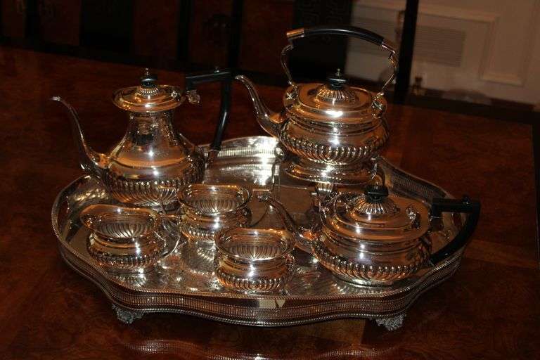 Silver Tea Service - Auction Ohio
