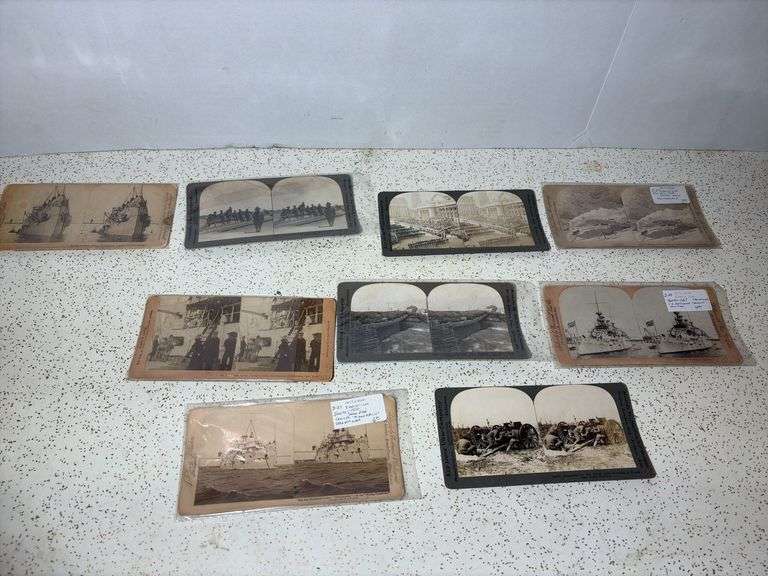 Mostly Military Stereo Views Cards - Auction Ohio