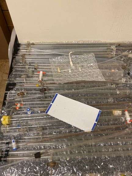 Large mixed lot of glass labware - Auction Ohio
